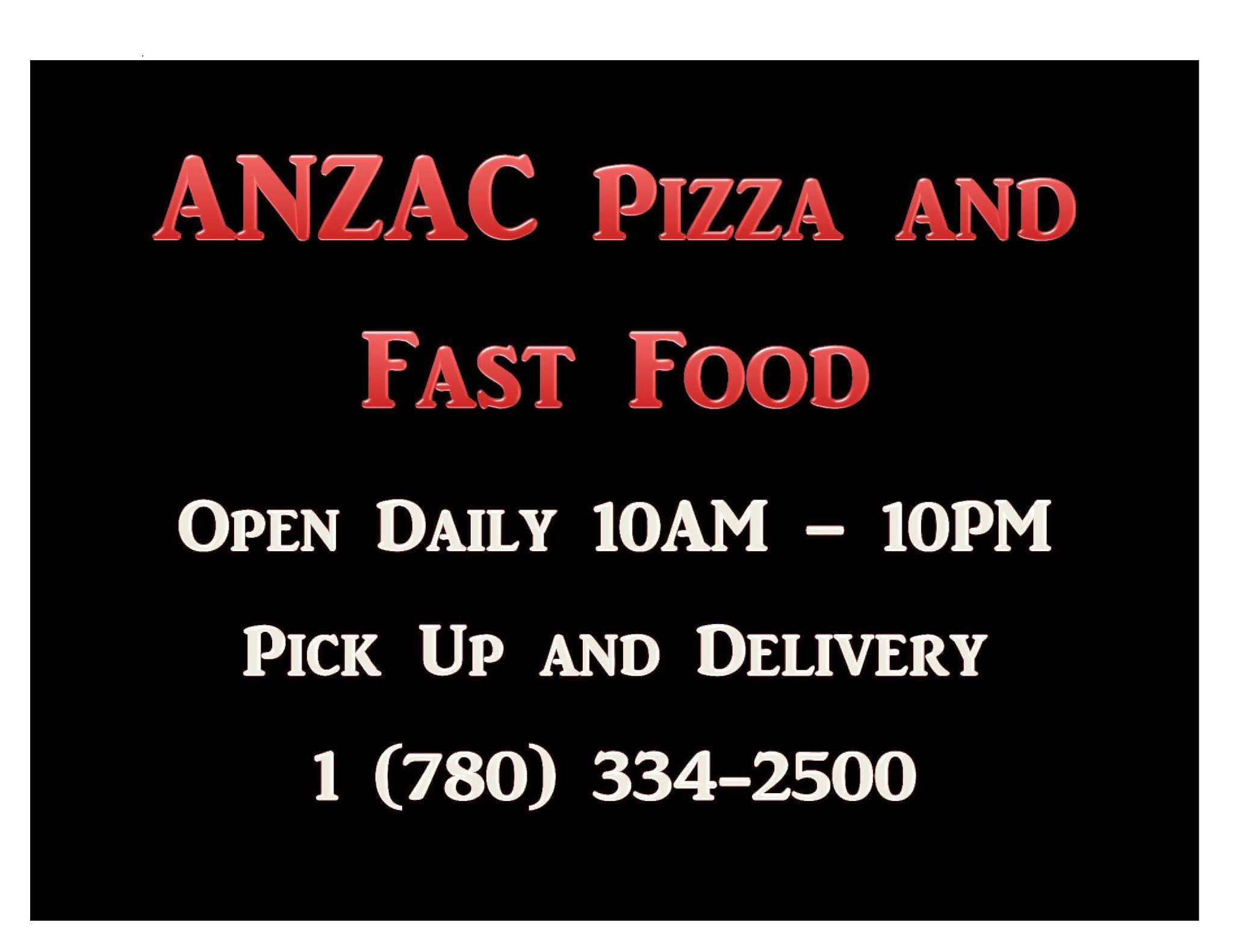Anzac Pizza & Fast Food - Anzac, AB | Alberta Local