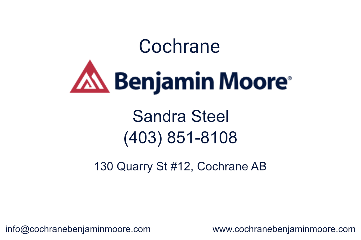 Cochrane Benjamin Moore - Cochrane, AB | Alberta Local